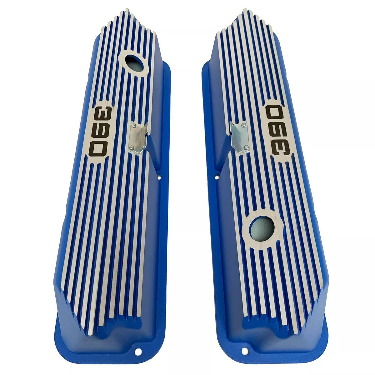Ford FE Tall 390 Number Logo Valve Covers - Blue – Ansen USA