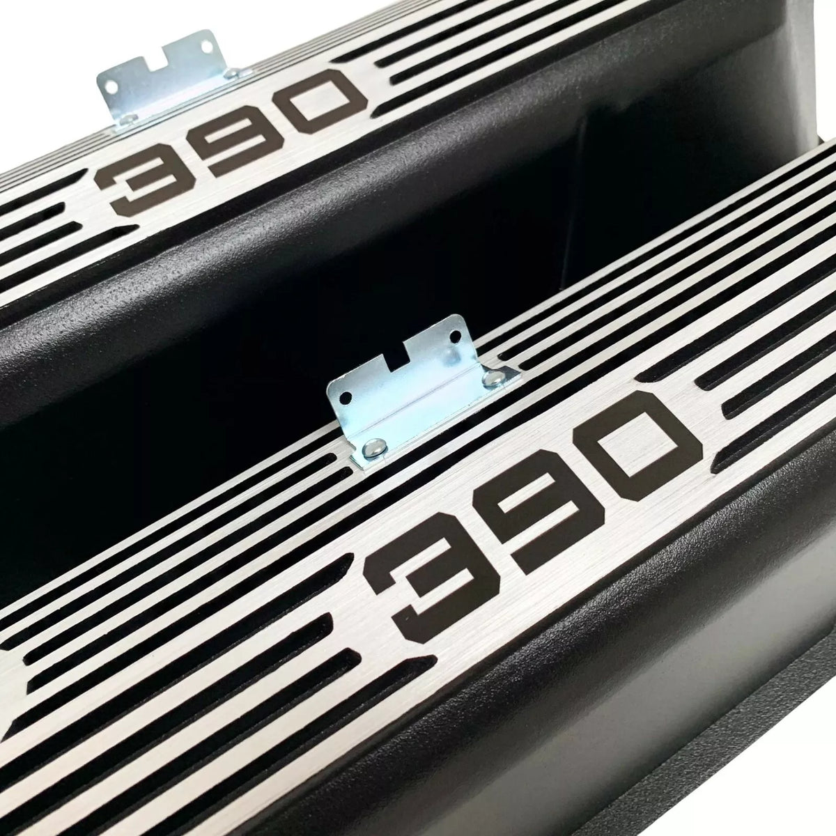 Ford FE Tall 390 Number Logo Valve Covers - Black – Ansen USA