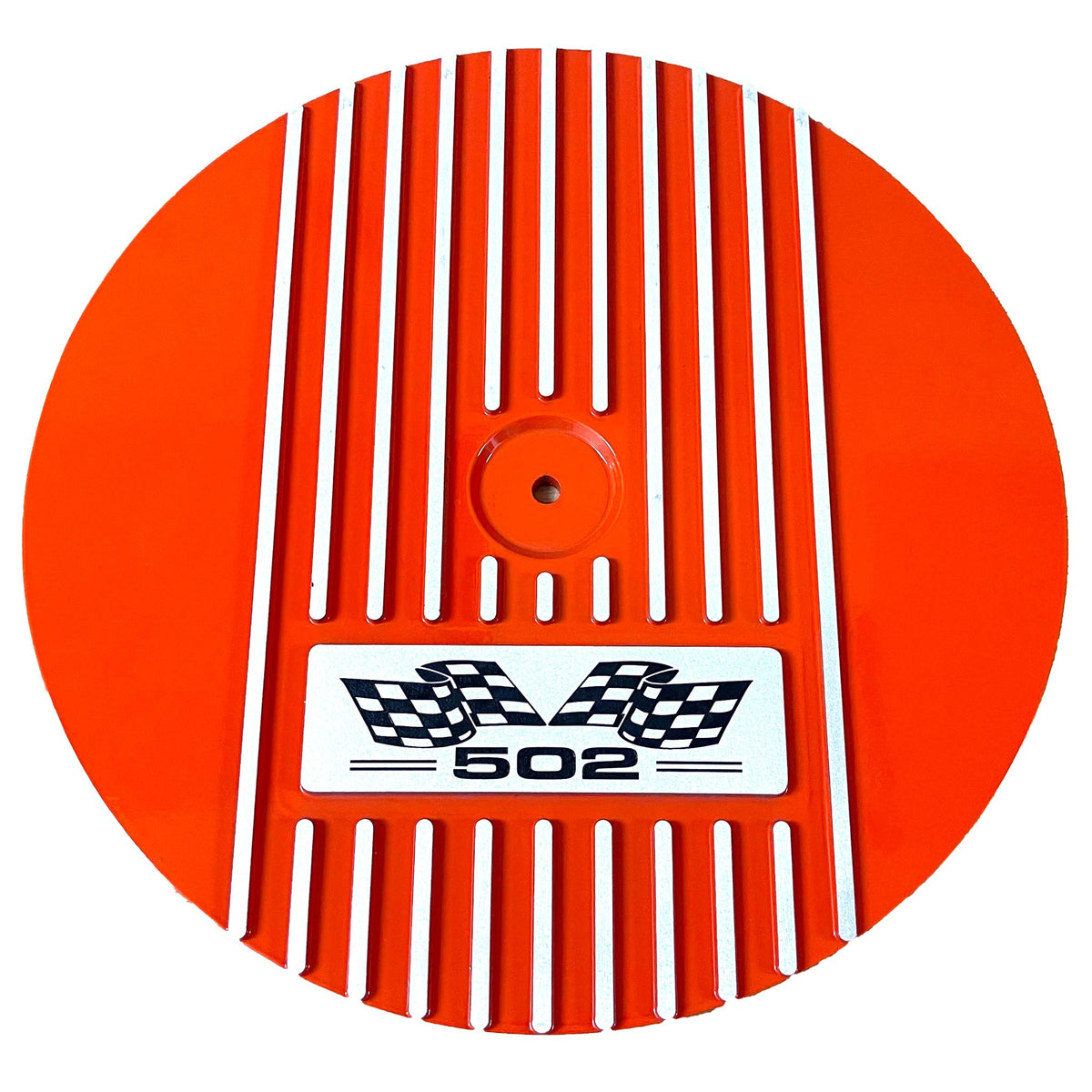 Big Block Chevy 502 Flag Logo 14" Air Cleaner Kit - Orange – Ansen USA