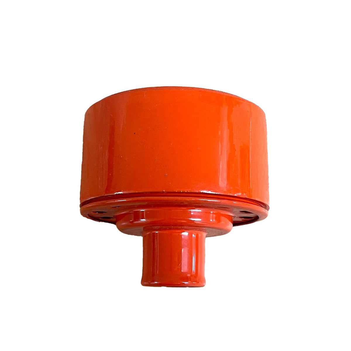 Orange Die-Cast Aluminum Valve Cover Breather & Small PCV Valve ...