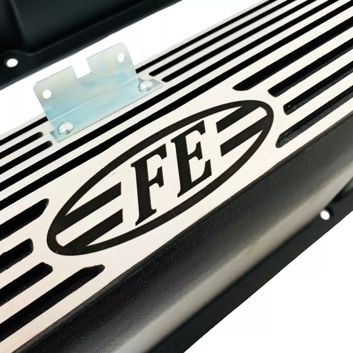 Ford FE Tall FE Logo Valve Covers - Black – Ansen USA