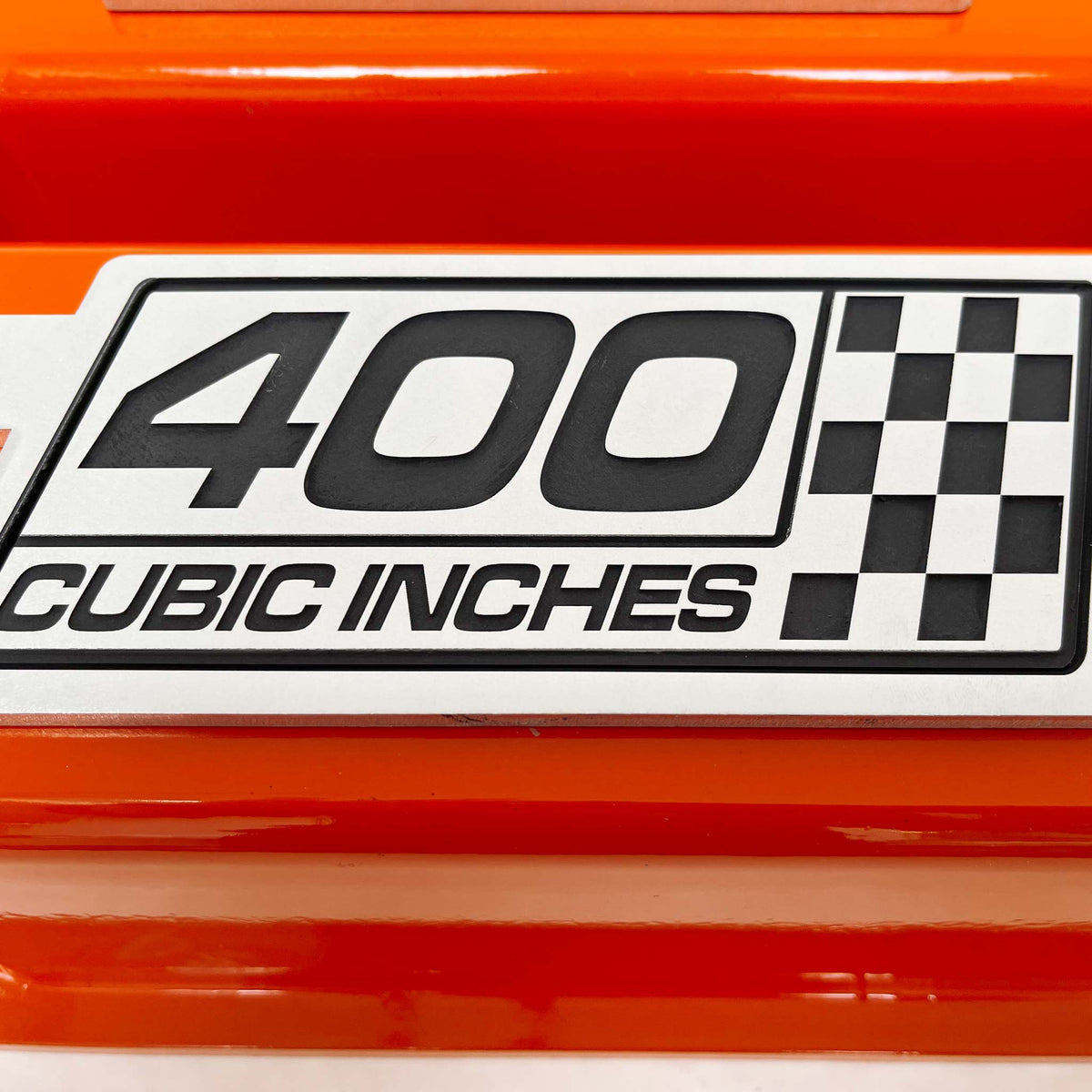 400 Cubic Inches Raised Billet Top Valve Covers - Orange – Ansen USA
