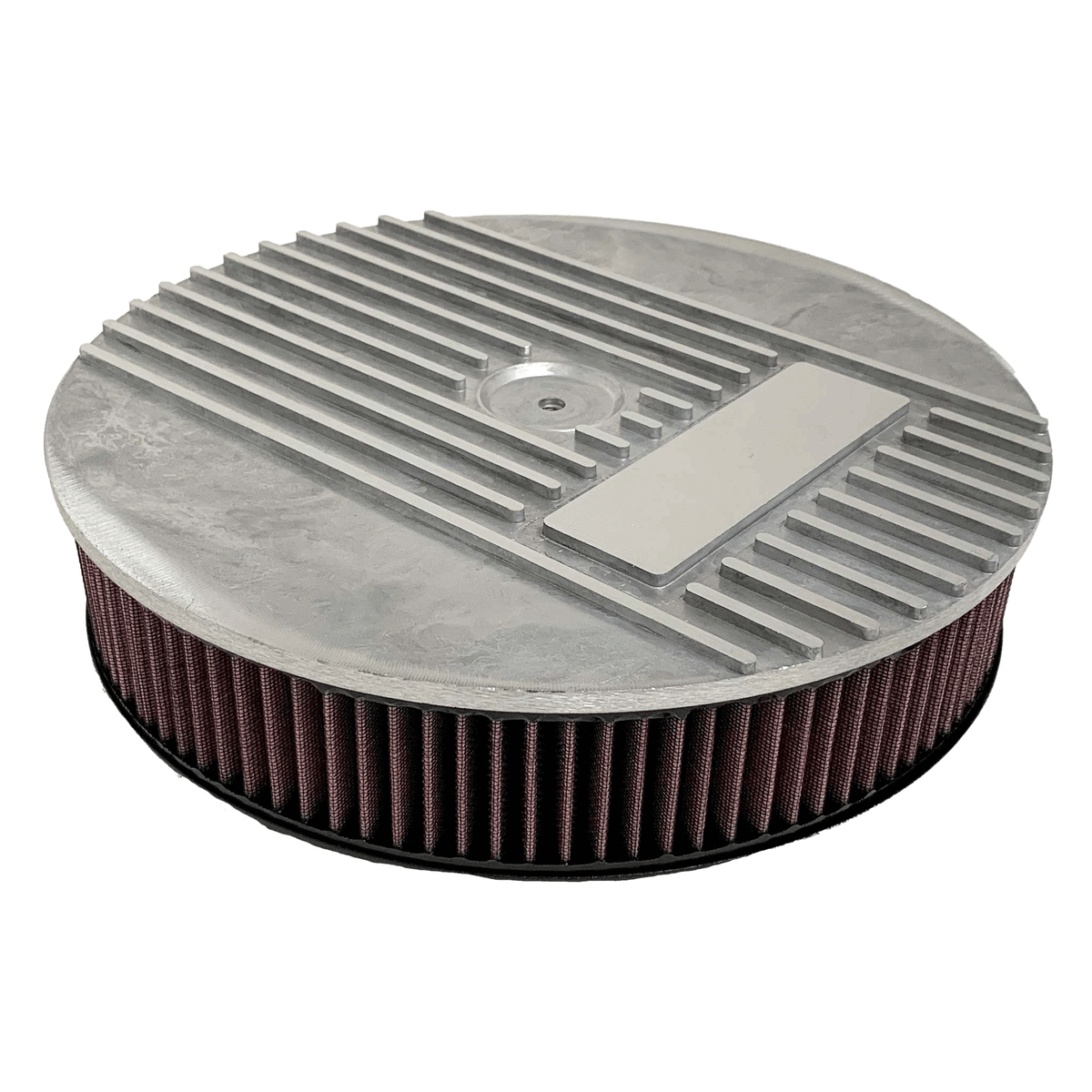 13" Round Finned Air Cleaner Kit - Custom - As Cast – Ansen USA
