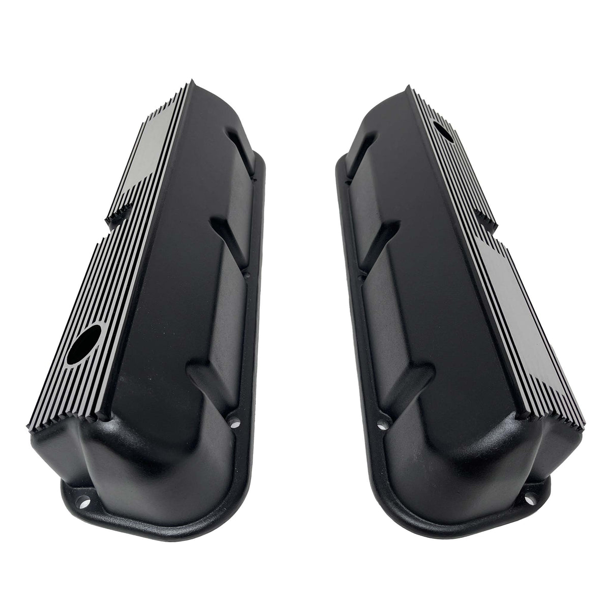Ford Small Block 351W Boss 302 Valve Covers - Custom - Black – Ansen USA