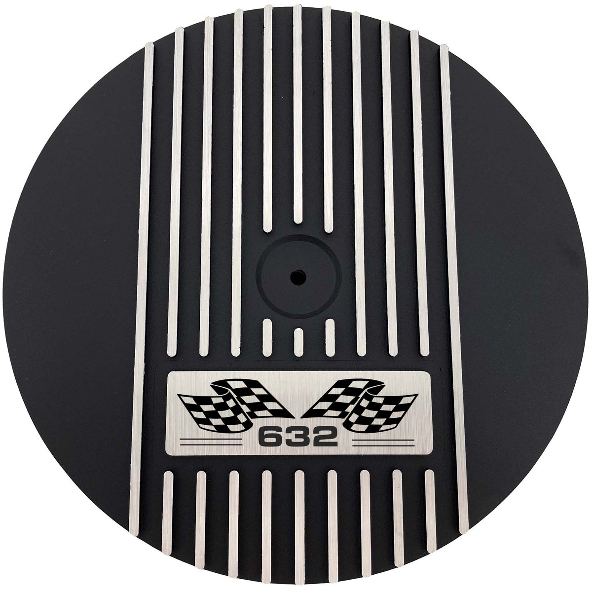 Big Block Chevy 632 Flag Logo 13" Air Cleaner Kit - Black – Ansen USA