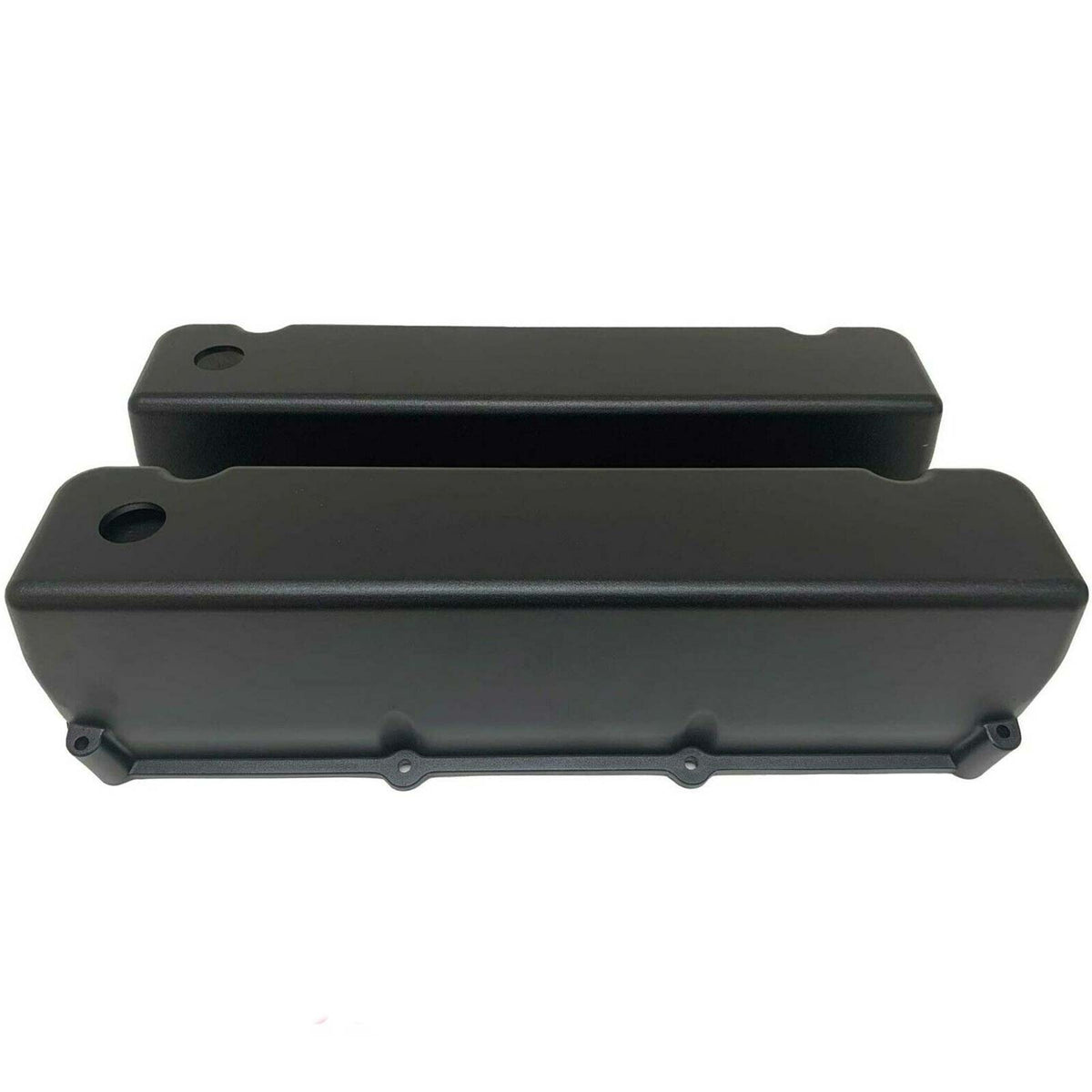 Ford Big Block 429/460 Tall Valve Covers - Black – Ansen USA
