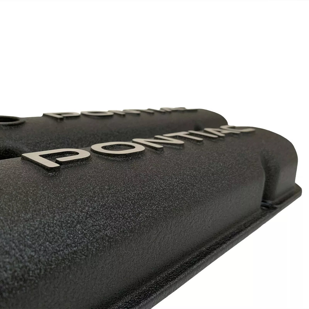 Pontiac Engine Raised Letter Valve Covers - Black – Ansen USA
